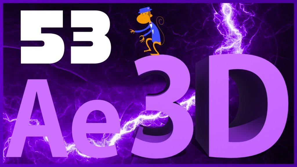 How To Create and Animate 3D Text In After Effects & Import It Into ...